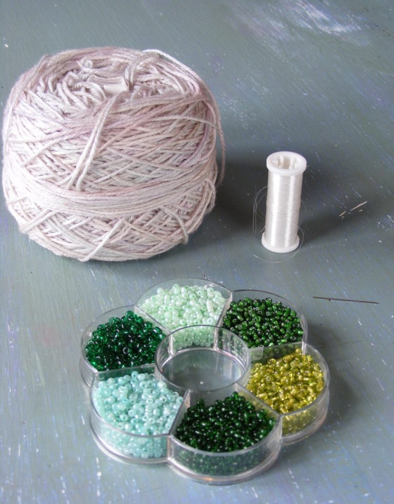 Adding Beads to Knitwear - I Like Knitting