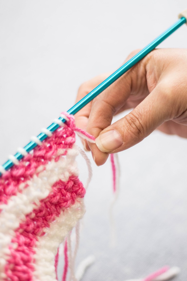 Ready, Set, Stitch: Double Seed Stitch - I Like Knitting