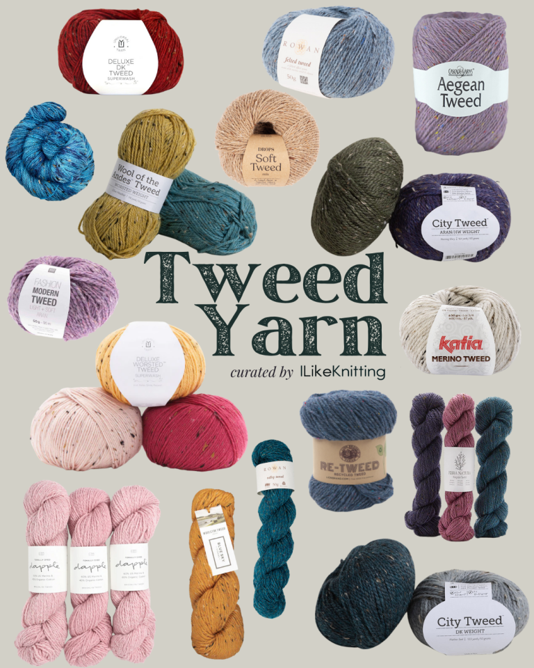 Tweed Yarns Round-Up - I Like Knitting