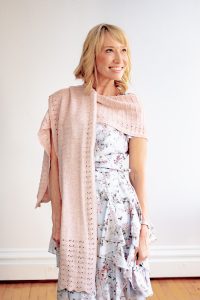 Whisper Rose Lace Wrap - I Like Knitting
