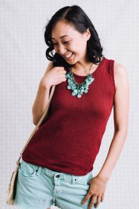 Bali Lace Tank Top - I Like Knitting