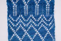 Chevron Lace Scarf - I Like Knitting