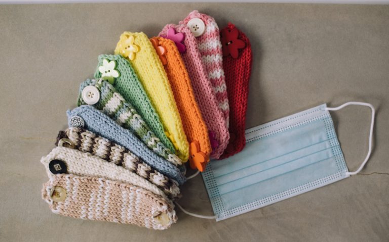 Free Pattern for Knit Ear Savers - I Like Knitting