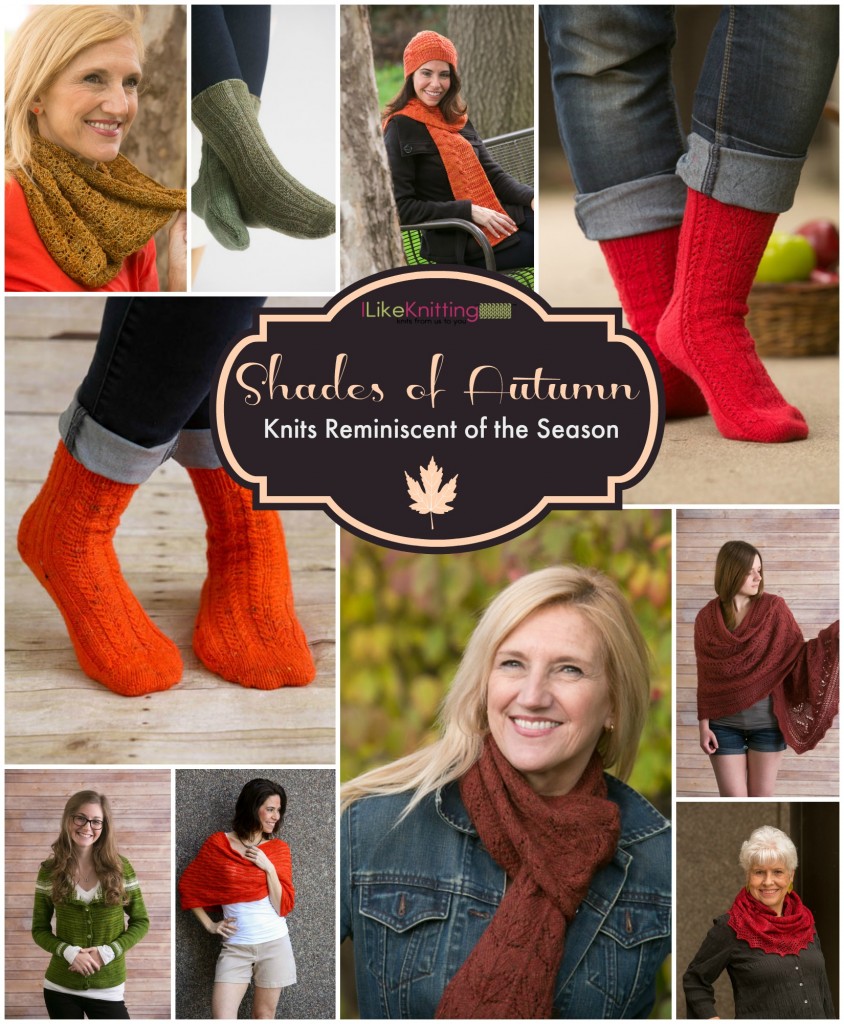 Shades of Autumn: Knits Reminiscent of the Season - I Like Knitting